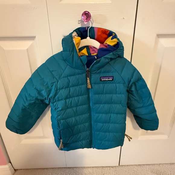 Patagonia | Jackets & Coats | Patagonia Multicolor Jacket With Yellow ...